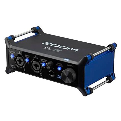 Zoom Uac-232 Audio Converter With 32-bit Float, Audio Interface, 2 Xlr ...