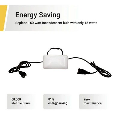 4-pack 1500 Lumen Led Linkable 10ft String Light With 1 Adjustable ...