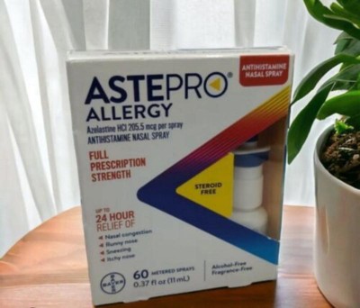 Astepro Azelastine Hydrochloride Allergy Steroid Free Antihistamine ...