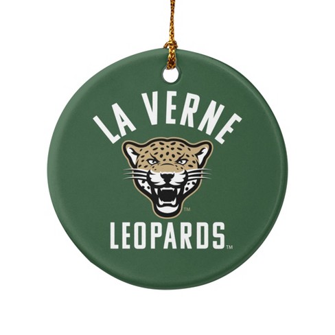 University Of La Verne Leopards Logo Porcelain Holiday Christmas Tree ...