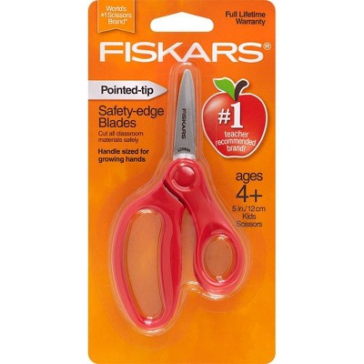 Fiskars Pointed-tip Kids Scissors - Red : Target