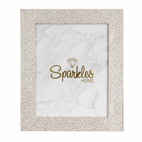 Sparkles Home 8"x10" Strass Table Picture Frame: Luxury Rhinestone ...