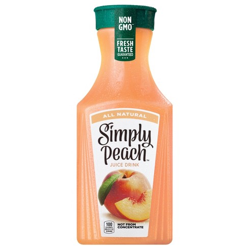 Simply Peach Juice Drink - 52 Fl Oz : Target