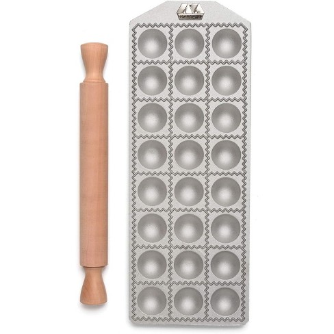 Ravioli Mold By Marcato, Made In Italy, Makes 24 Round Raviolis, 1.5 ...