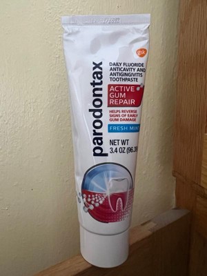 Parodontax Active Gum Repair Toothpaste - Fresh Mint - 3.4oz : Target