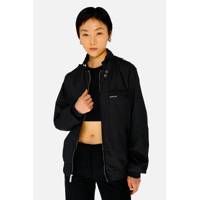 Members Only Women's Classic Iconic Racer Jacket - X-small, Black : Target