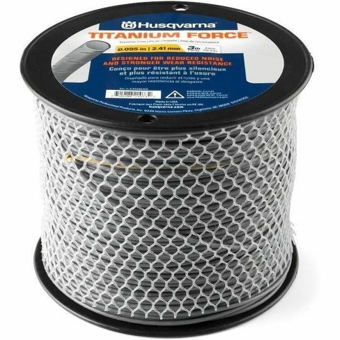 Husqvarna Titanium Force Trimmer Line - For String Trimmer : Target