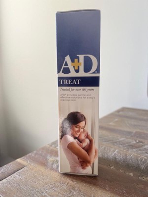 A+d Zinc Oxide Diaper Rash Cream - 4oz : Target