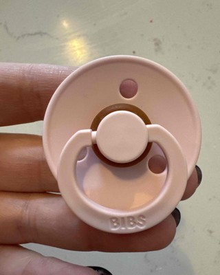 Bibs Colour Latex Pacifier - 0-6 Months - Size 1 - 2pk - Iron/sand : Target