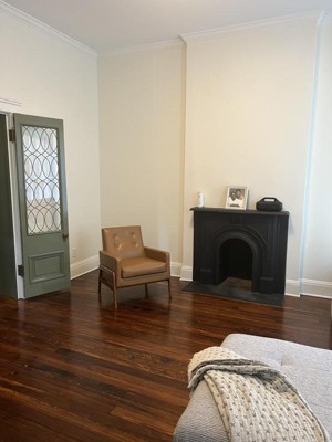 Perris Mid-century Faux Leather Upholstered Wood Lounge Chair Walnut ...