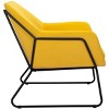 Zuo Jose Accent Chair Yellow : Target