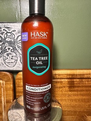 Hask Tea Tree & Rosemary Oil Scalp Care Conditioner - 12 Fl Oz : Target