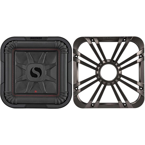 Kicker 46l7t104 L7t L7-thin 10-inch (25cm) Subwoofer, Dual Voice Coil ...
