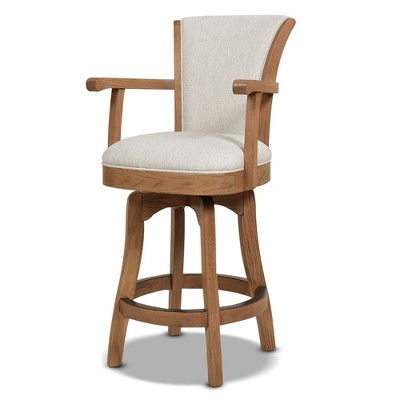 Jennifer Taylor Home Williams 27” Swivel Counter Height Bar Stool With ...
