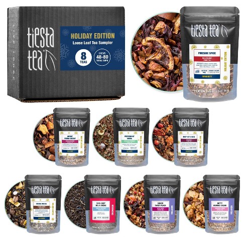 Tiesta Tea Holiday Sampler, Loose Leaf Tea - 8ct : Target
