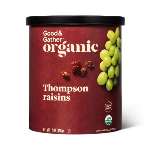 Organic Thompson Raisins - 12oz - Good & Gather™ : Target