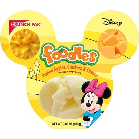 Disney Foodles Peeled Apples, Cheese & Crackers Crunch Pak - 3.85oz ...