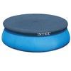 Intex 10' Easy Set Above Ground Swimming Pool Vinyl Round Cover Tarp ...