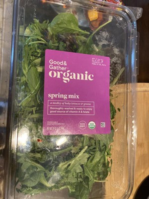 Organic Spring Mix Lettuce - 16oz - Good & Gather™ : Target