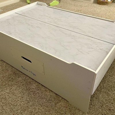 Melissa & Doug Deluxe Wooden Multi-activity Play Table - For Trains ...