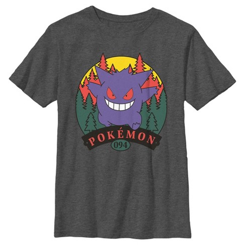 Boy's Pokemon Icon Gengar 094 T-shirt : Target