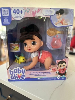 Baby Alive Crawl N Play Baby Doll Katie : Target