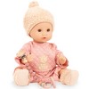 Gotz Sleepy Aquini Bear Drink & Wet Baby Doll with Potty Set, 13" Hard ...