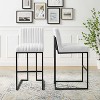 Modway Indulge Channel Tufted Fabric Bar Stools : Target