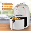 Brentwood 2 Quart Small Electric Air Fryer With Timer And Temp Control ...