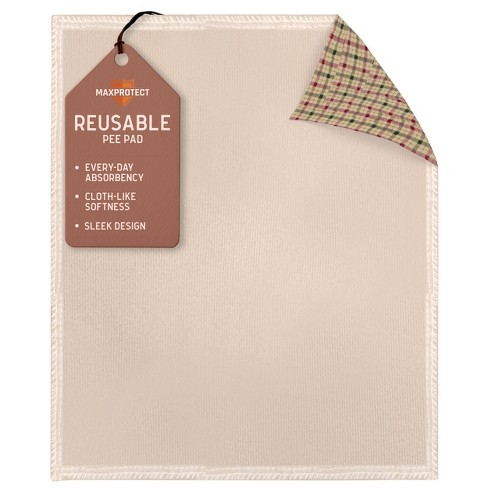 Maxprotect Plaid Reusable Pee Pads For Dogs, Training Underpads - 34" X ...