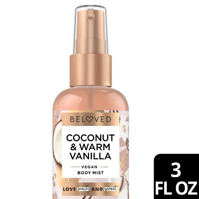 Beloved Coconut & Warm Vanilla Body Mist 8oz : Target