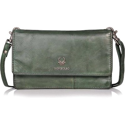 Donbolso Venice Women's Phone Bag And Wallet, Green : Target