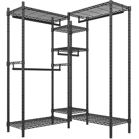 Vipek L6 Garment Rack L Shaped Clothes Rack Heavy Duty Clothing Rack ...