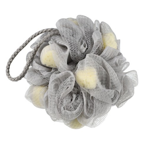 Unique Bargains Bath Shower Body Puffs Loofah Sponge 5.91"x4.72" 1 Pc ...