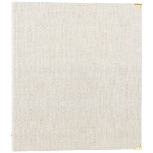 Sugar Paper Essentials 1" Round Ring Binder Flax : Target