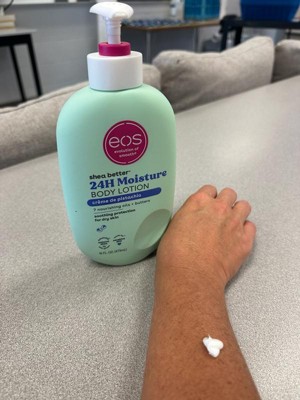 eos Shea Better 24H Moisture Body Lotion - Crème de Pistachio - 16 fl ...
