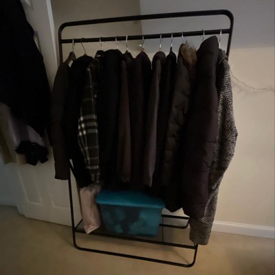 Metal Garment Rack Black - Brightroom™ : Target