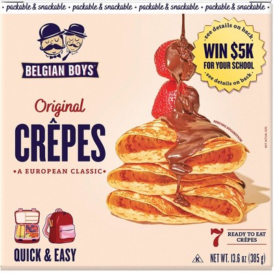 Belgian Boys Original Crepes - 13.6oz/7ct : Target
