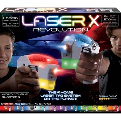 Laser X Revolution Two Player Long Range Laser Tag Gaming Blaster Set ...