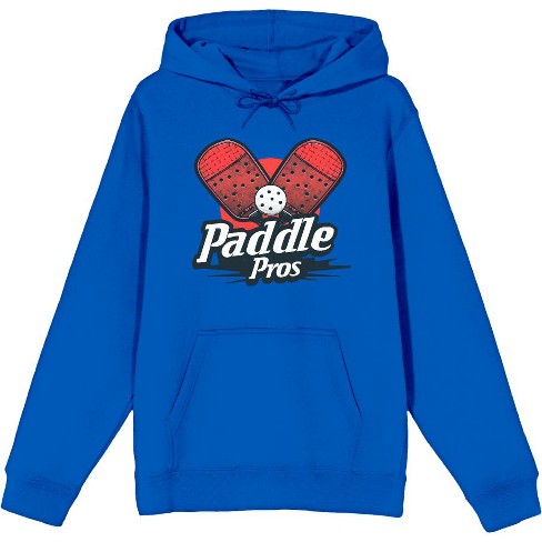 Pickleball Paddle Pros Adult Blue Long Sleeve Hoodie-xl : Target