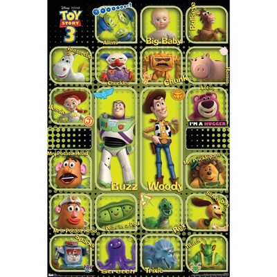 Trends International Disney Pixar Toy Story 3 - Toys Framed Wall Poster ...