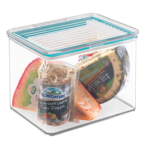 Mdesign Airtight Stackable Kitchen Food Storage Container, : Target