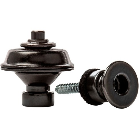 Dunlop Straplok Traditional Strap Retainer System Black : Target