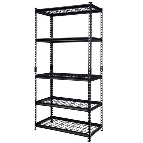 Pachira 36"w X 18"d X 72"h Adjustable Height 5-shelf Steel Shelving ...
