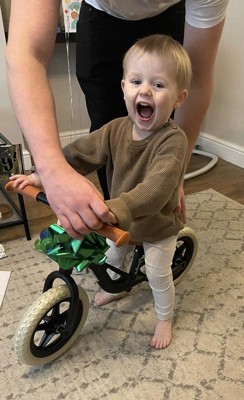 Chillafish Charlie 10" Kids' Balance Bike - Black : Target