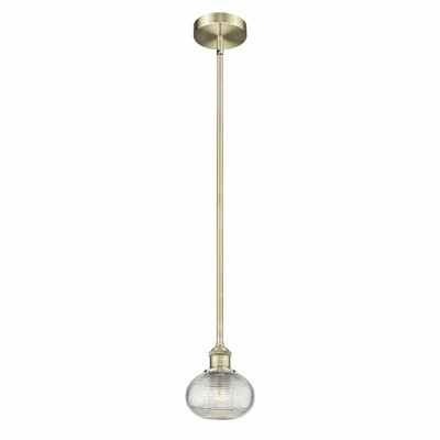 Innovations Lighting Ithaca 1 - Light Pendant In Antique Brass : Target