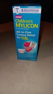 Mylicon Bubble Gum Flavor All-in-one Tummy Relief For Kids - 4 Fl Oz ...