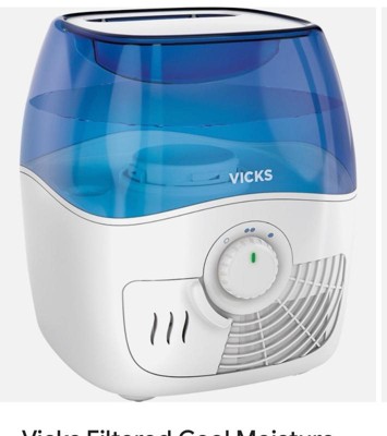 Vicks Filtered Cool Moisture Humidifier - White : Target