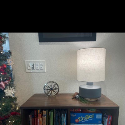 Ceramic Table Lamp With Wood Base - Threshold™ : Target