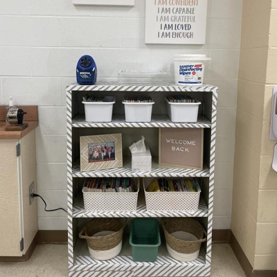 Herringbone Stripe Peel & Stick Wallpaper Tan - Threshold™ : Target